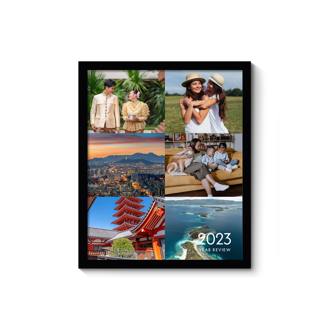 20 x 24 Photo Collage | Time Capsule Collection – Picture City
